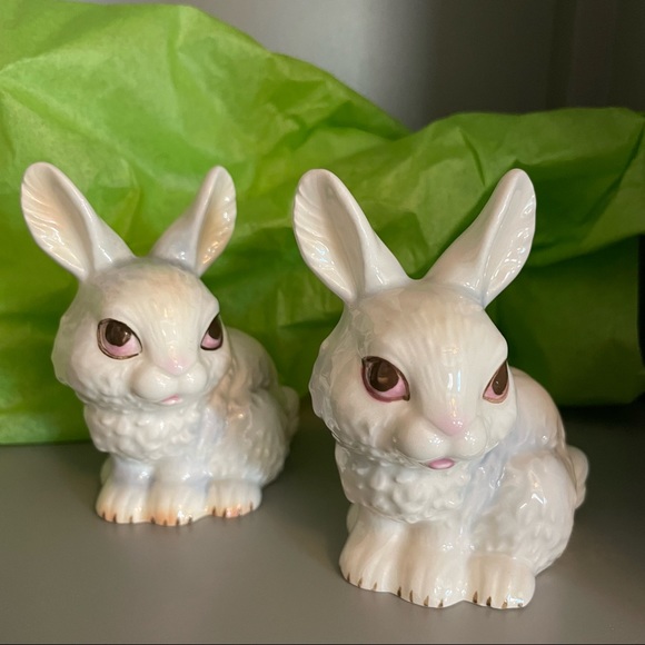 Goebel | Accents | Goebel White Bunny Rabbit Figurine Set West Germany ...